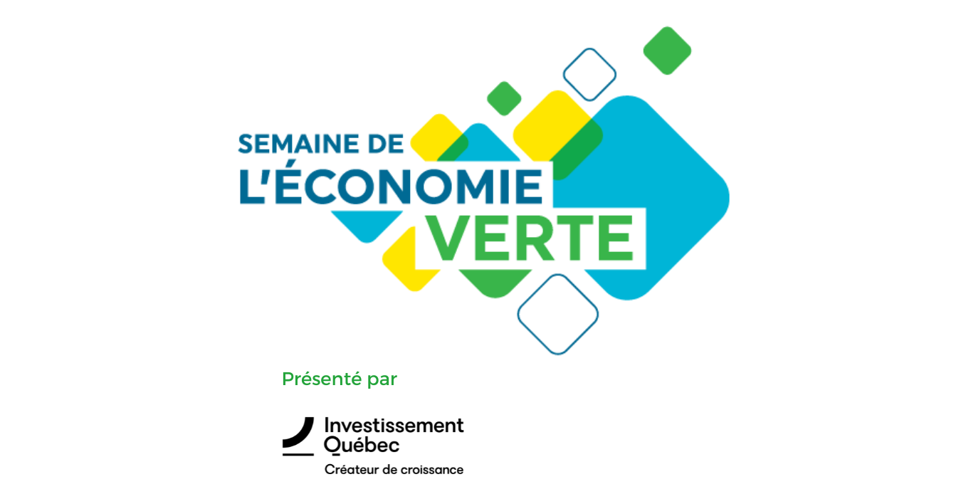 Semaine de l'économie verte | La Semaine de l'économie verte pour une ...